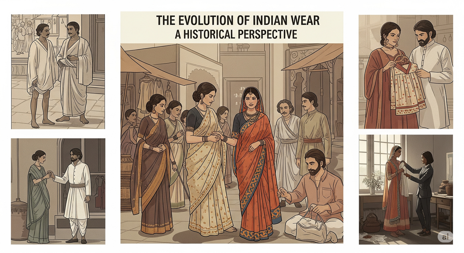 The Evolution of Indian Wear: A Historical Perspective